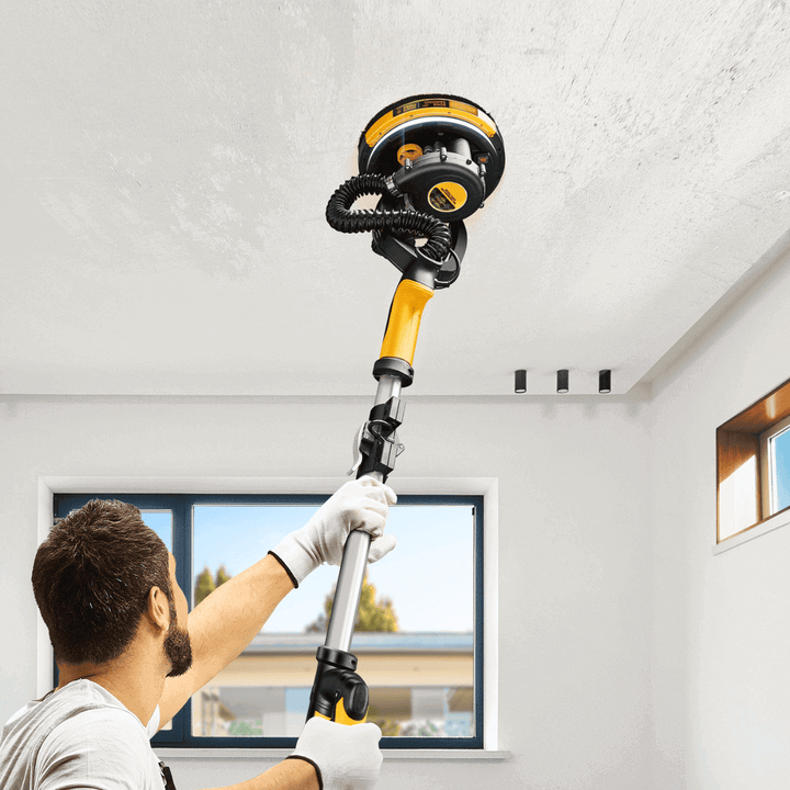 Drywall Sander With Vacuum Electric Popcorn Ceiling Sander Speed 900-1 ...